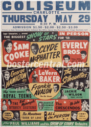 Multi-Act Rock ’n Roll Concert Posters of the 1950s