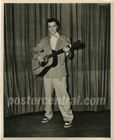 Vintage Elvis Presley 1950s Backstage Photographs